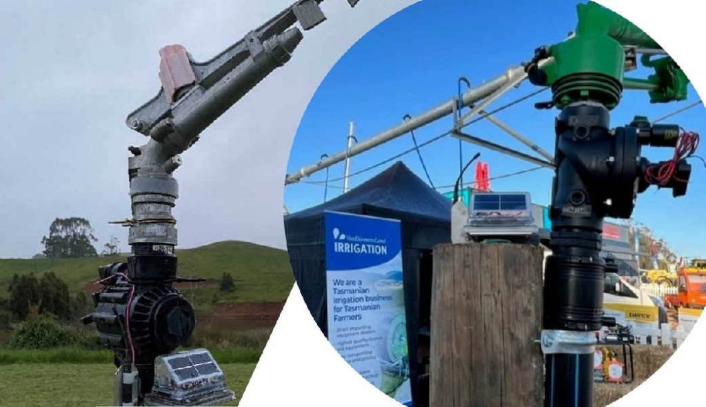 Solid Set Irrigation at Agfest Tasmania 2022 - Water-Insight
